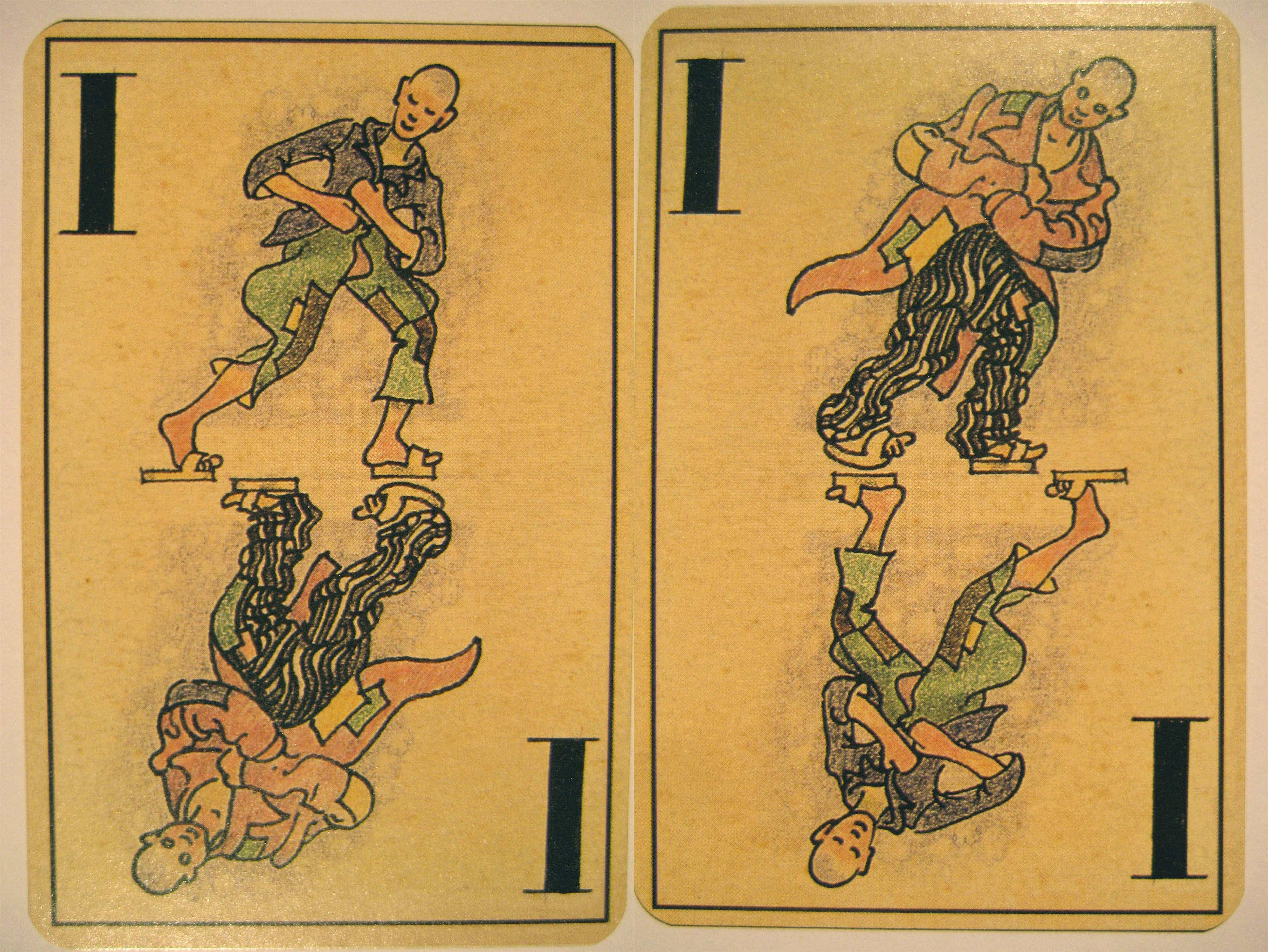 Poemas del río Wang: Cards as literature