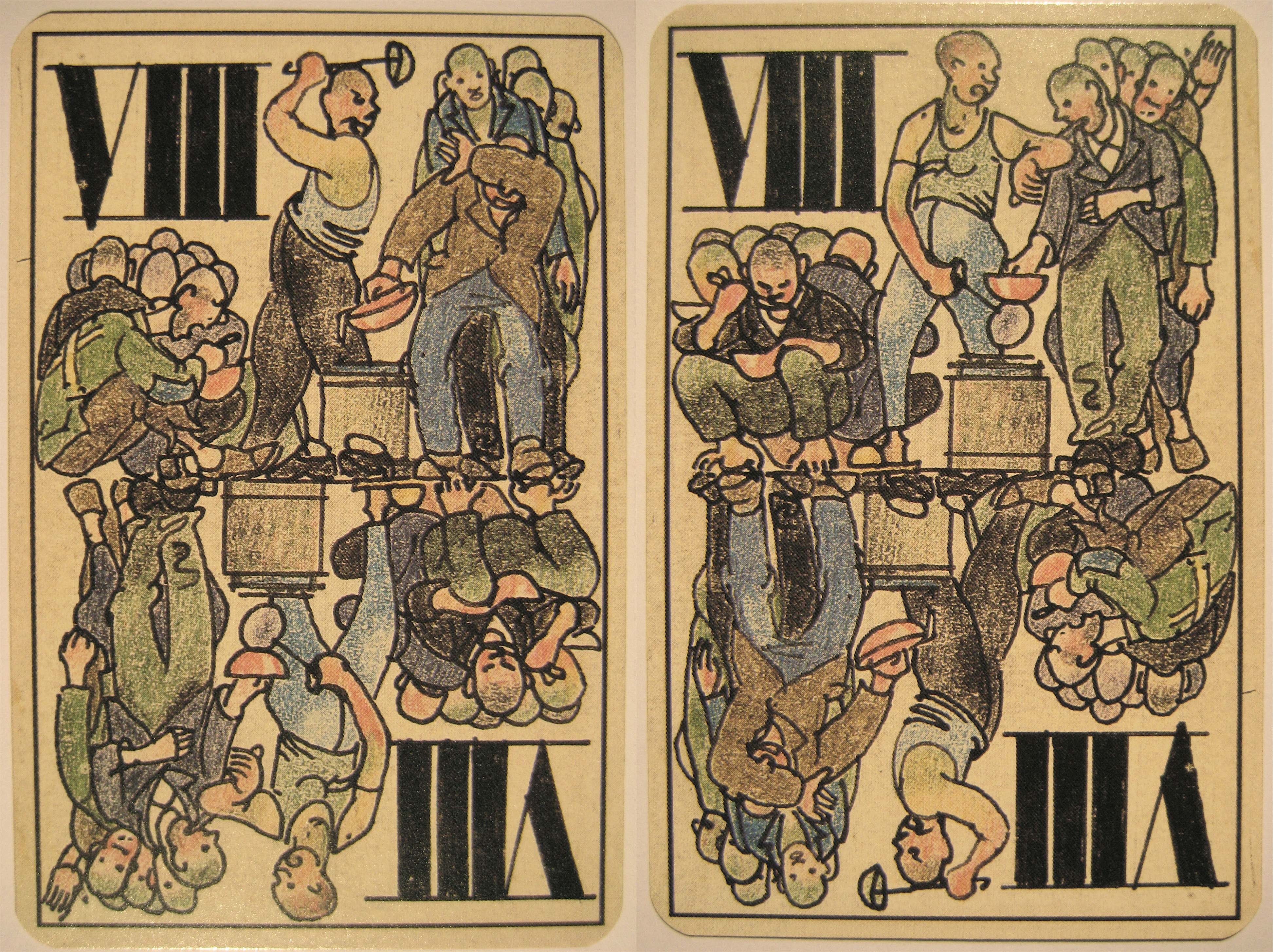 Poemas del río Wang: Cards as literature