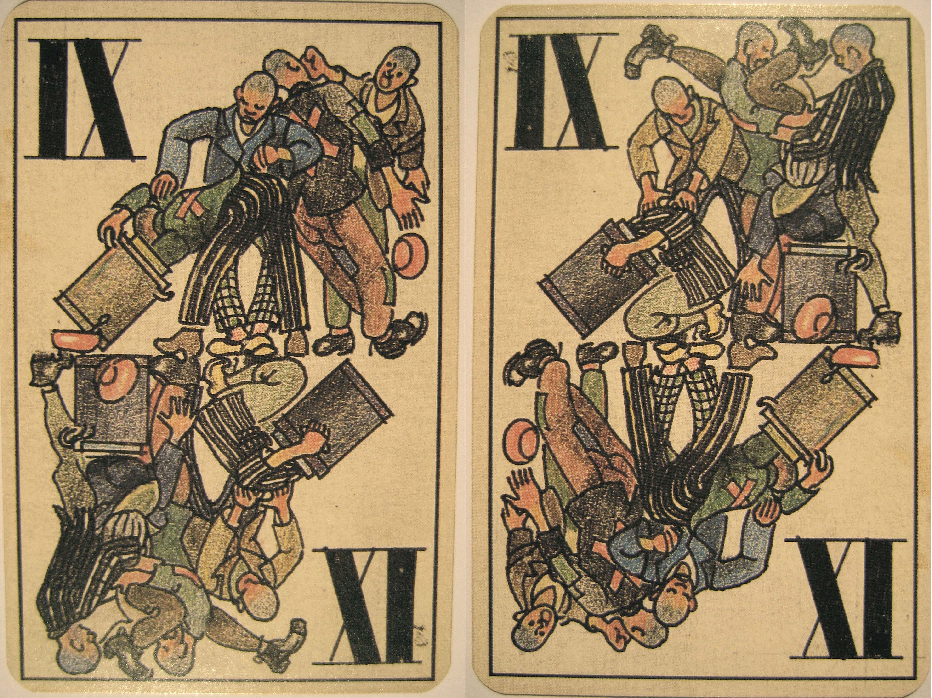 Poemas del río Wang: Cards as literature