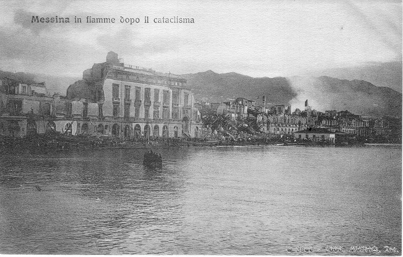 Poemas del río Wang: Messina, 1908