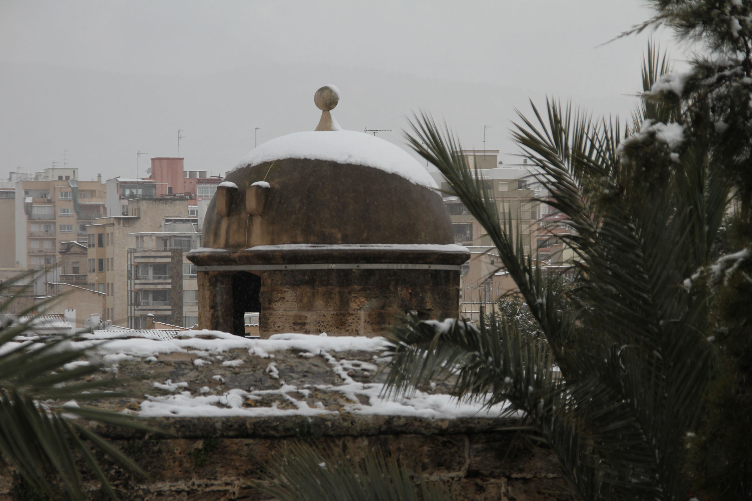 Poemas del río Wang: La nieve en Palma